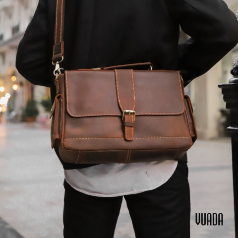 Túi Công Sở Da Bò Cao Cấp - Da Thật 100%